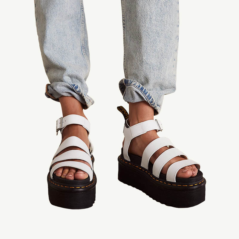 Best 14 White Platform Sandals to Upgrade Your Style - Viva Cabana