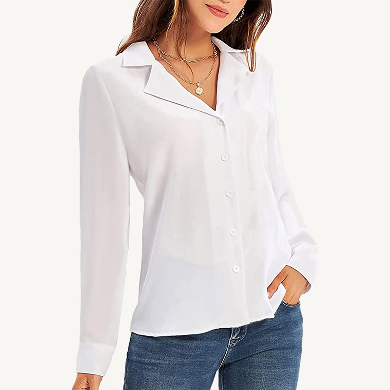Best 14 White Work Shirts for Women - Viva Cabana
