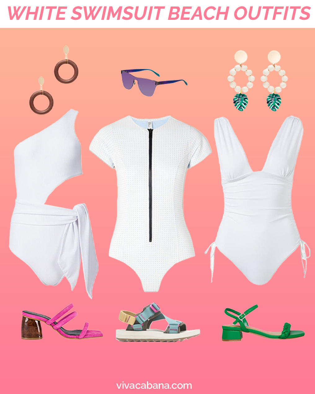The Top White Swimsuits for a Stunning Beach Look - Viva Cabana